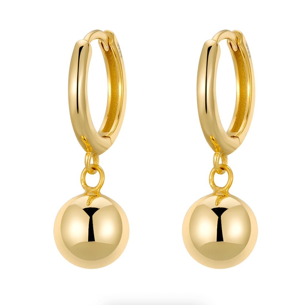 Waterproof Ball Dangle Earrings
